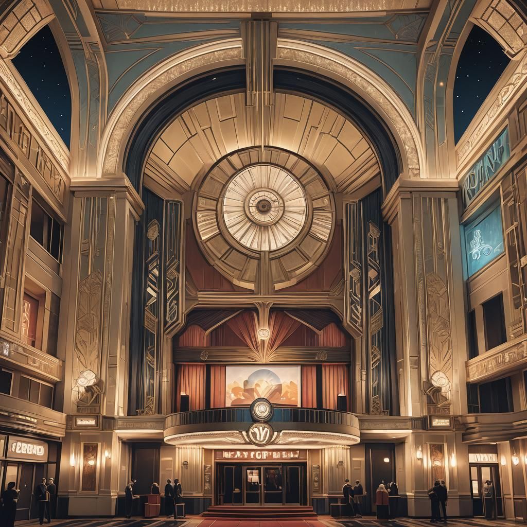 Le Grande Cinema - AI Generated Artwork - NightCafe Creator