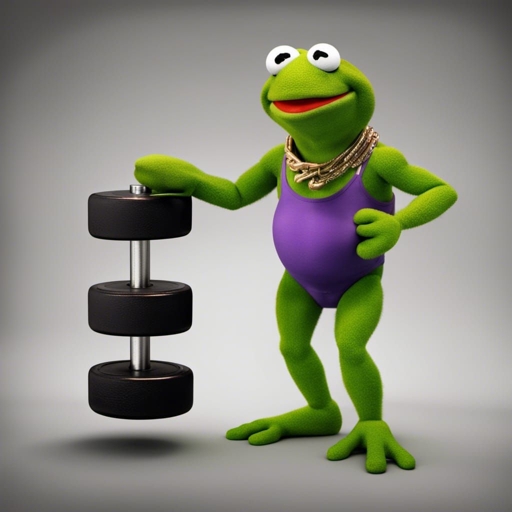 Kermit the Frog - AI Generated Artwork - NightCafe Creator