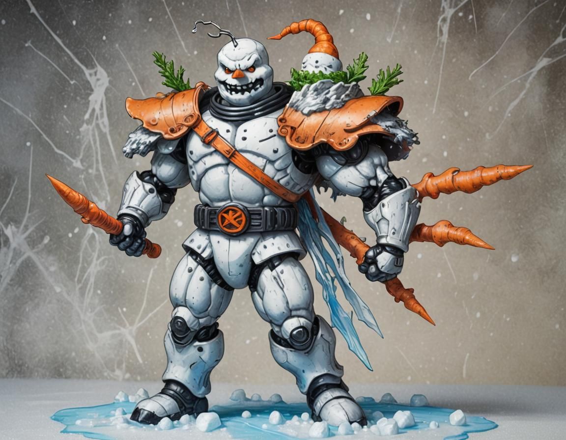 Snow knight - AI Generated Artwork - NightCafe Creator