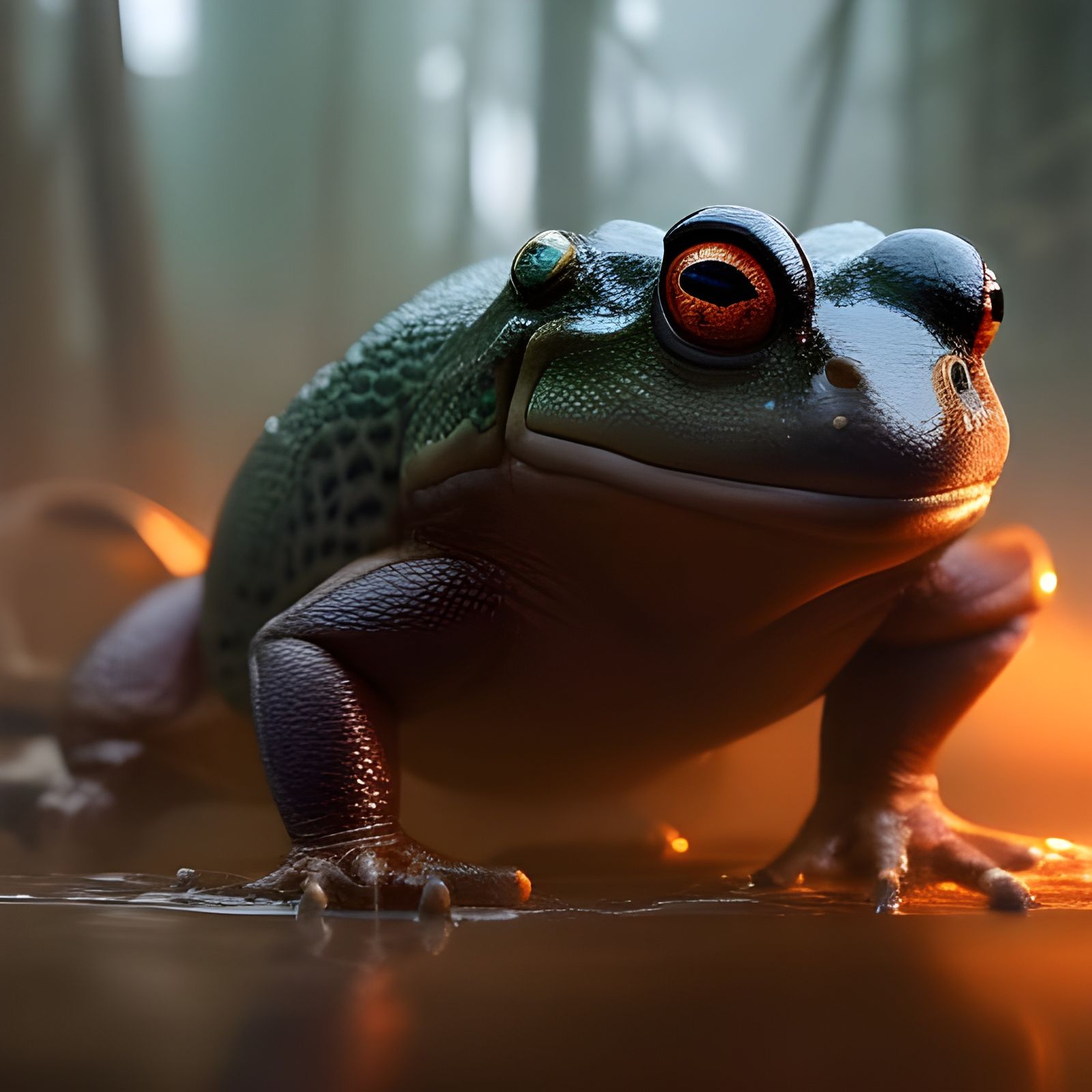 Mr. Toad - AI Generated Artwork - NightCafe Creator