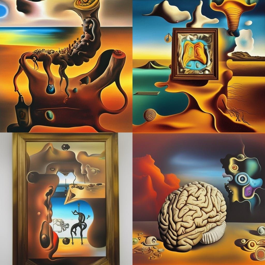 Brain vomit - AI Generated Artwork - NightCafe Creator