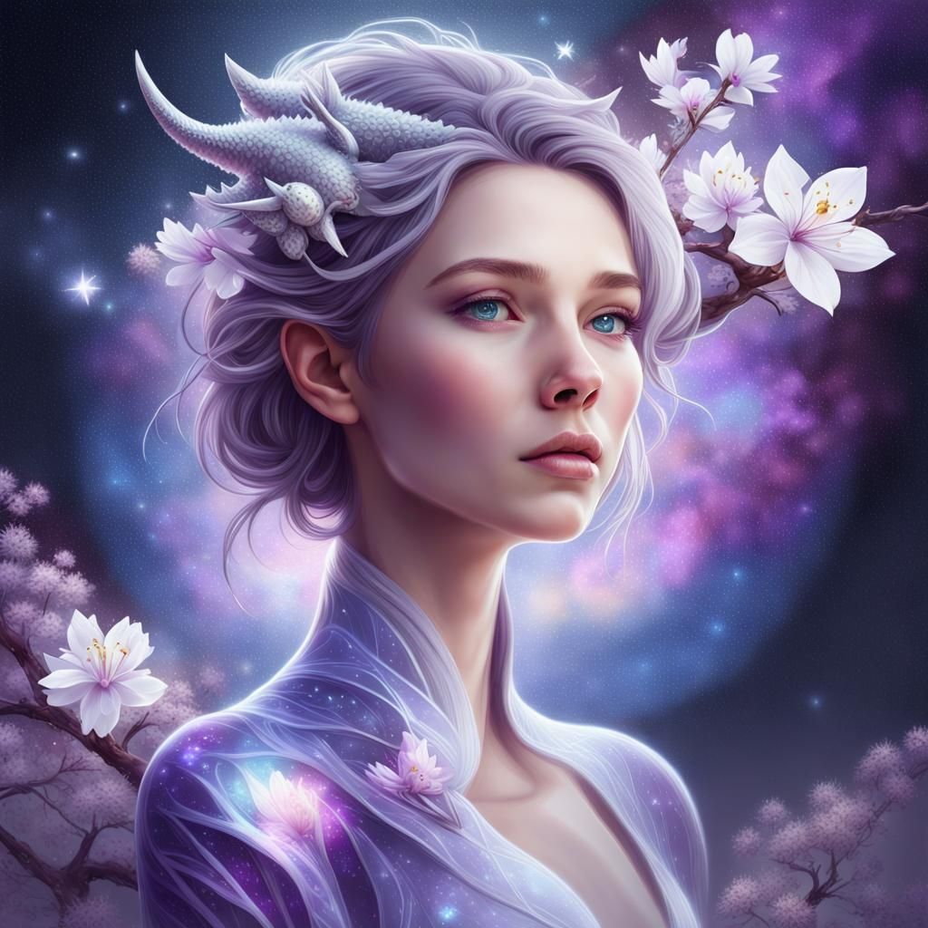 Purple Elegance - AI Generated Artwork - NightCafe Creator