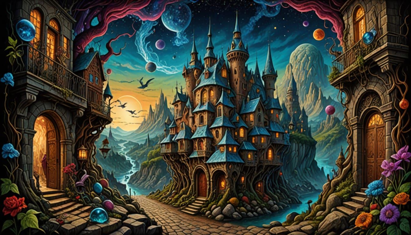 Whimsical Bogomil Cryptid Taxidermy in Renaissance... - AI Art