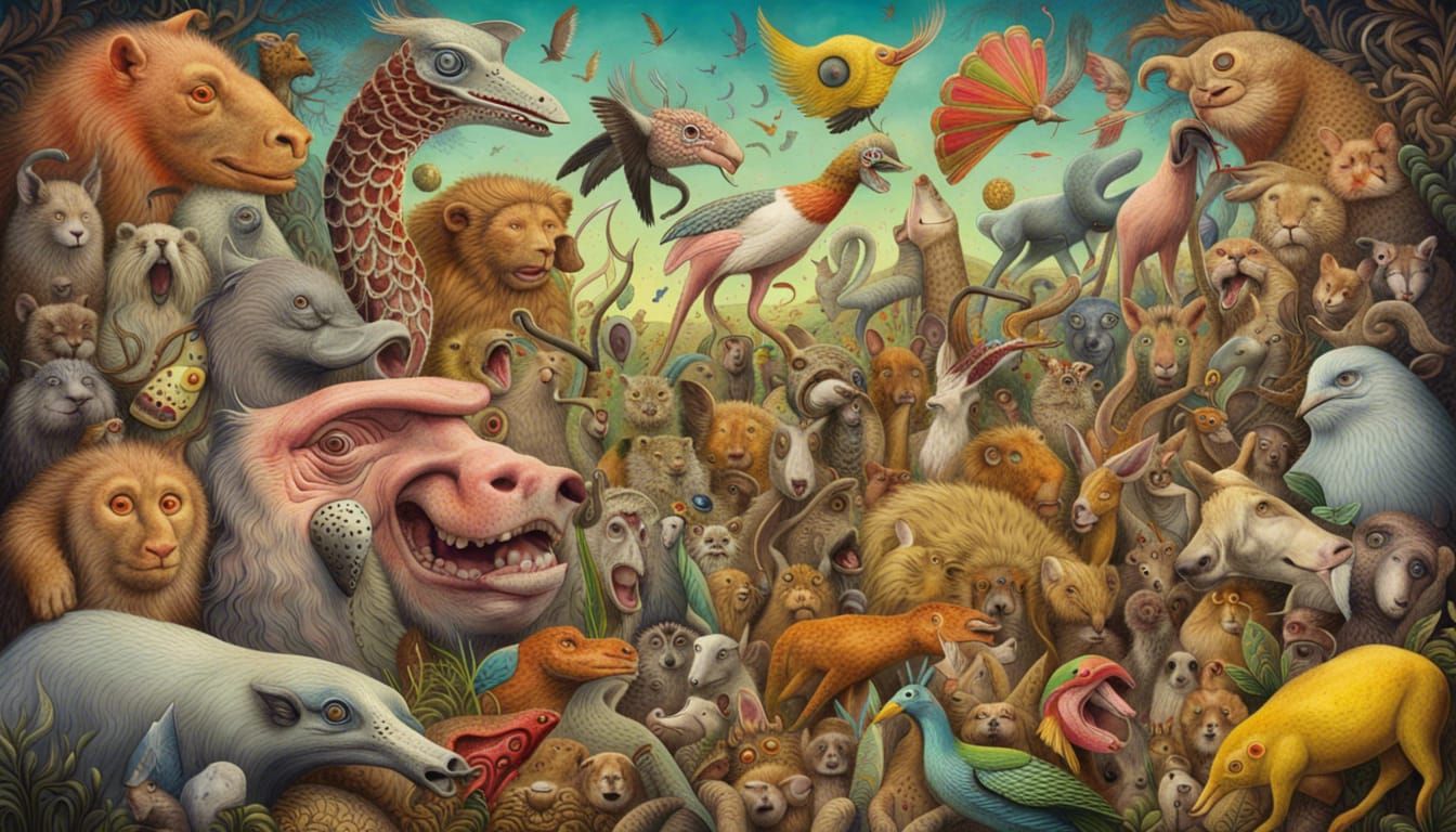 Every animal on earth - AI Generated Artwork - NightCafe Creator