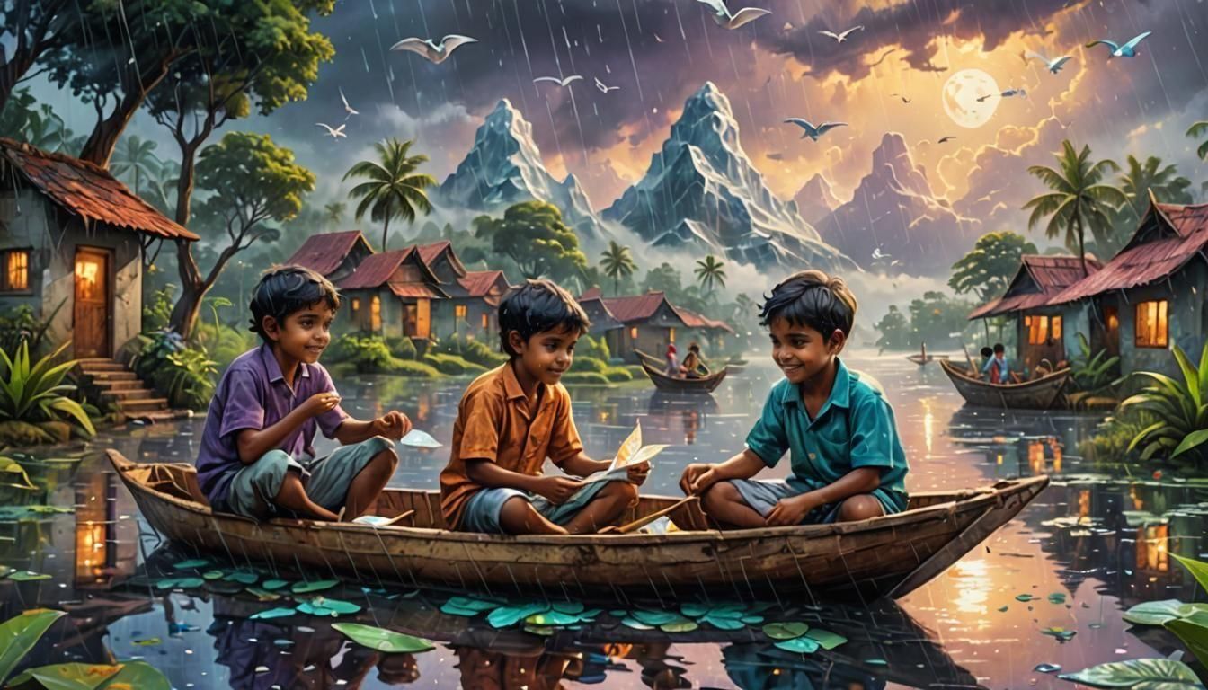 Monsoon - AI Generated Artwork - NightCafe Creator