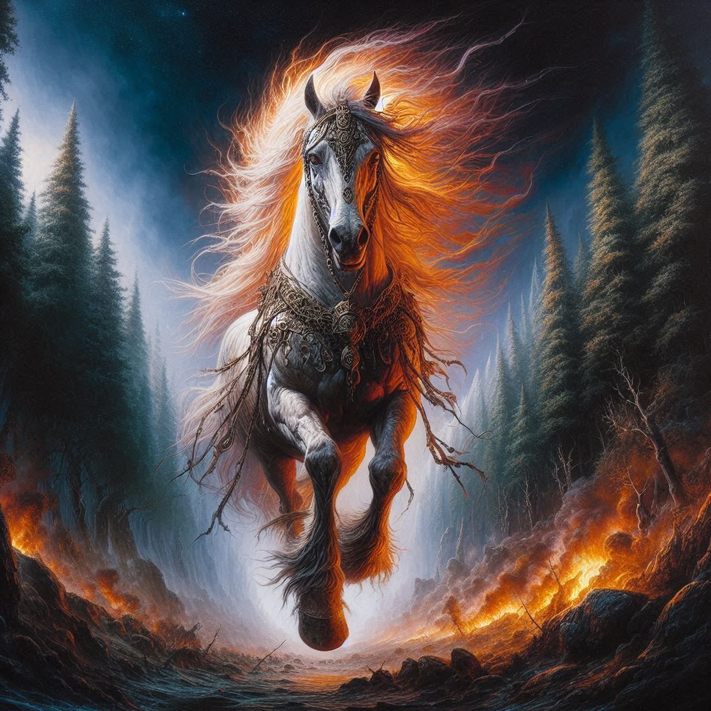 Flame of Énbarr - AI Generated Artwork - NightCafe Creator