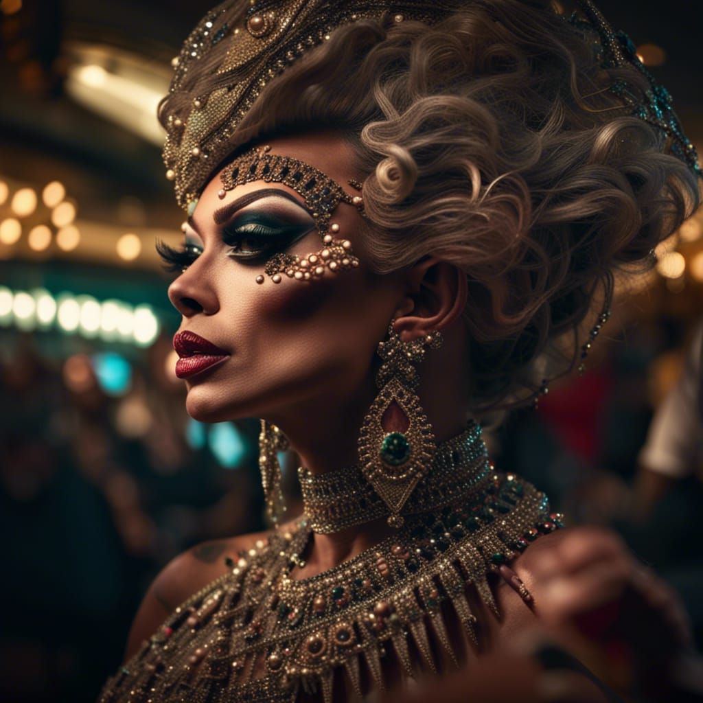 The Beauty of Drag - AI Generated Artwork - NightCafe Creator