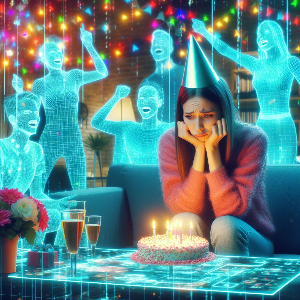 Virtual Birthday Party - AI Generated Artwork - NightCafe Creator