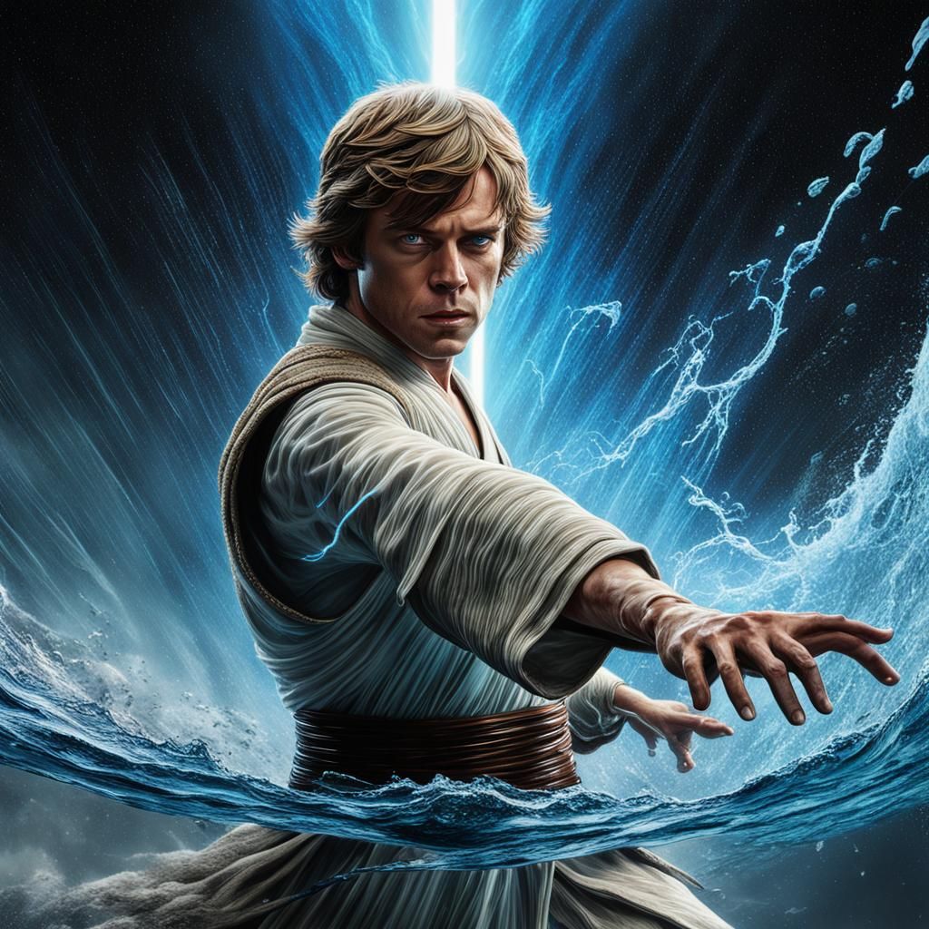 The Chosen One, Luke Skywalker - AI Generated Artwork - NightCafe Creator