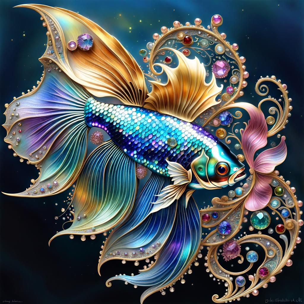 Surreal fish - AI Generated Artwork - NightCafe Creator
