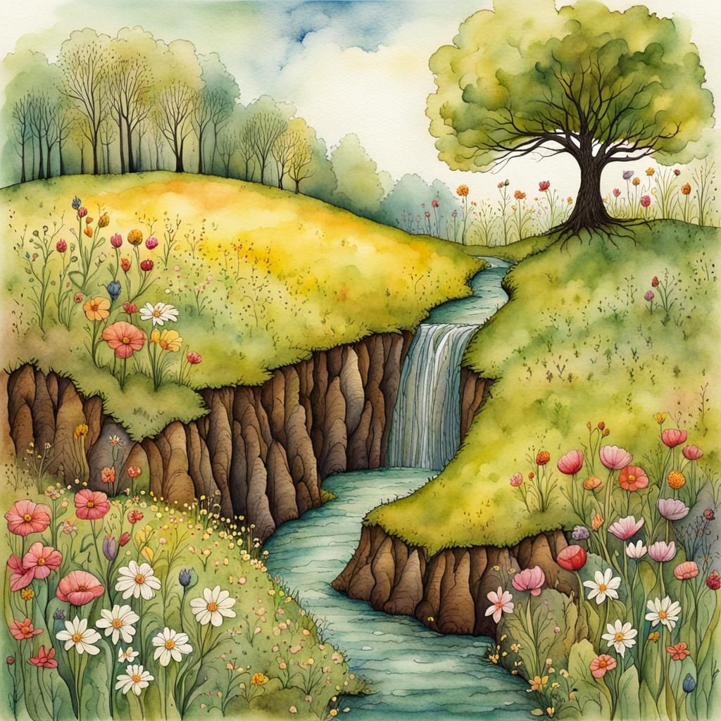 Spring is on its way - AI Generated Artwork - NightCafe Creator