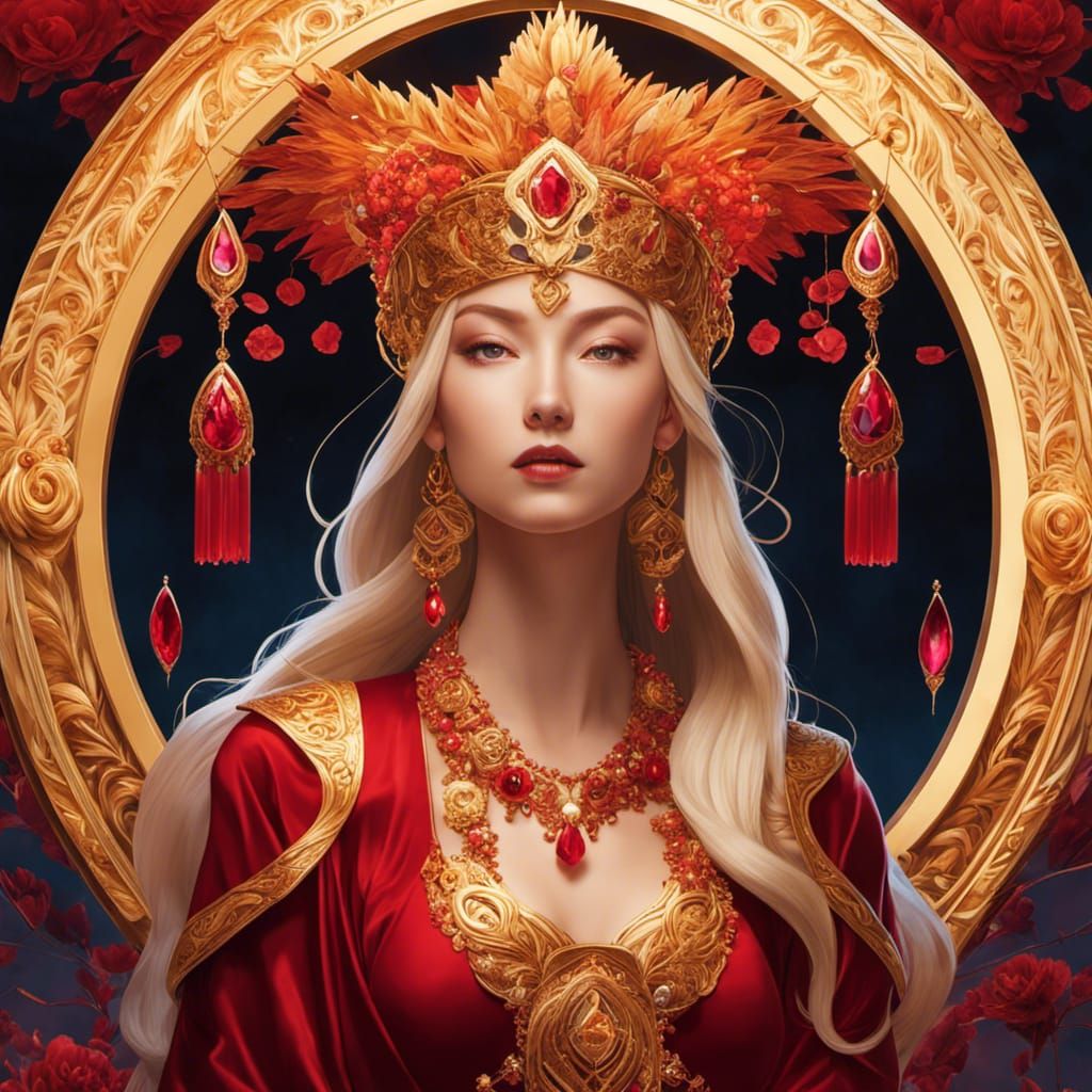 Keepers of Treasures: Ruby - AI Generated Artwork - NightCafe Creator