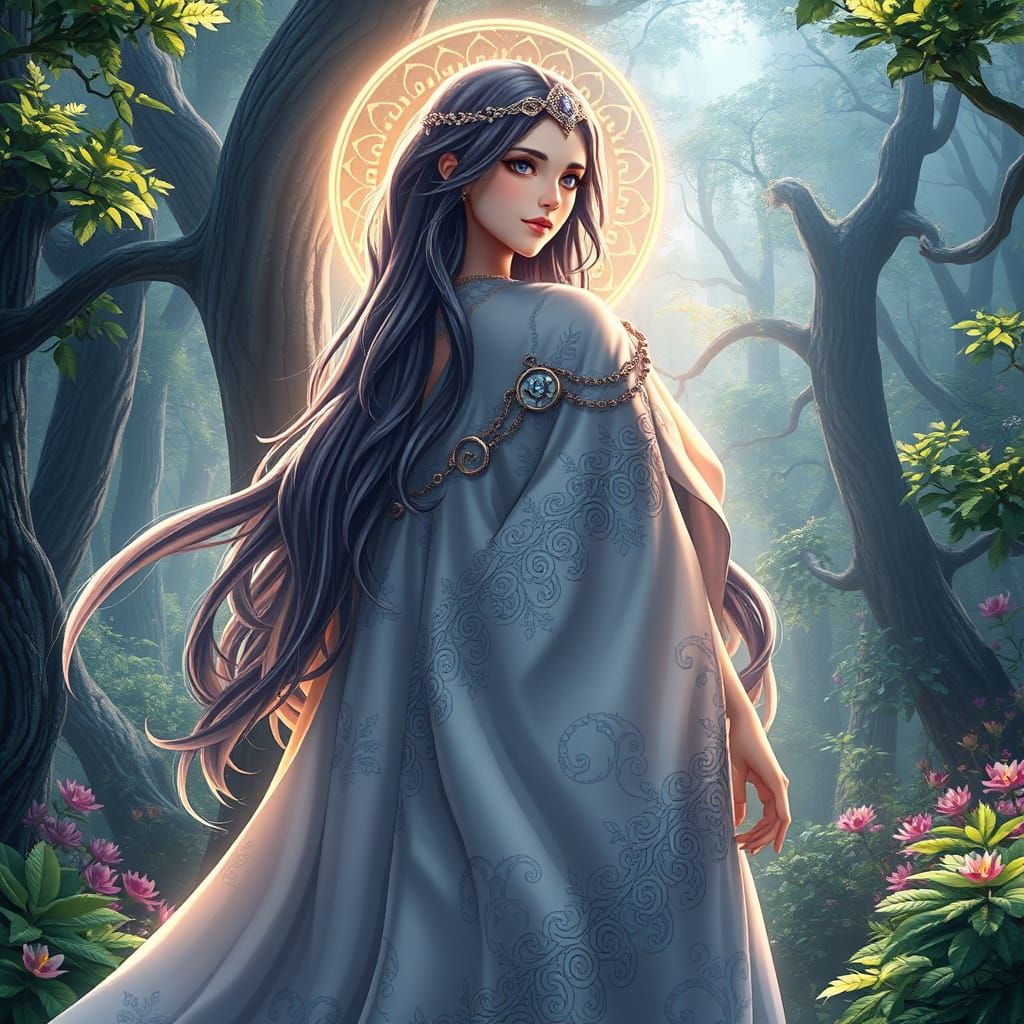 the goddess of the woods - Majestic Goddess of the Woods in ...