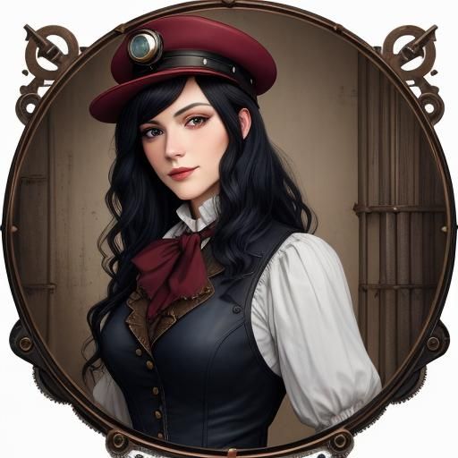 steampunk Stephanie - AI Generated Artwork - NightCafe Creator