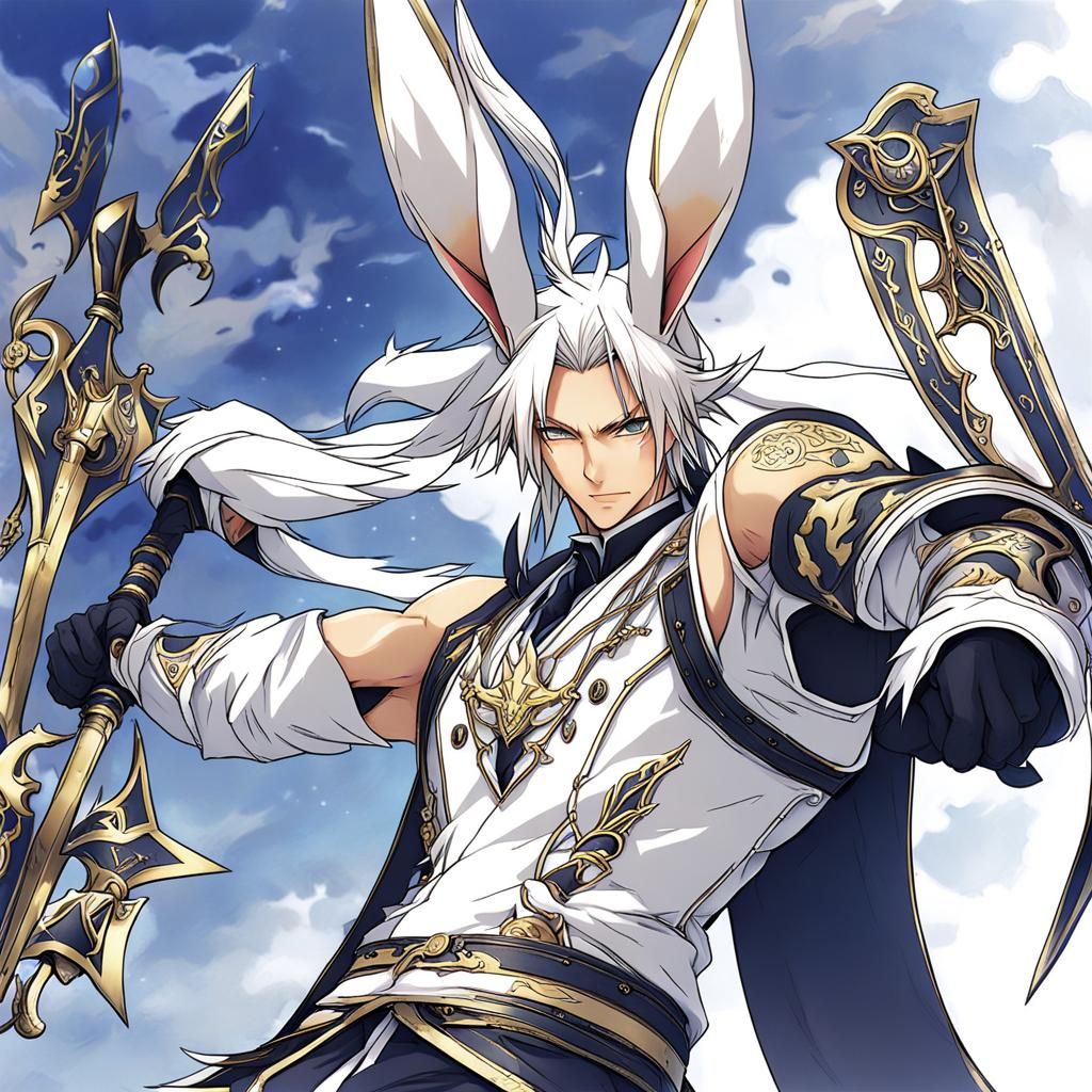 Final Fantasy Male Viera - AI Generated Artwork - NightCafe Creator