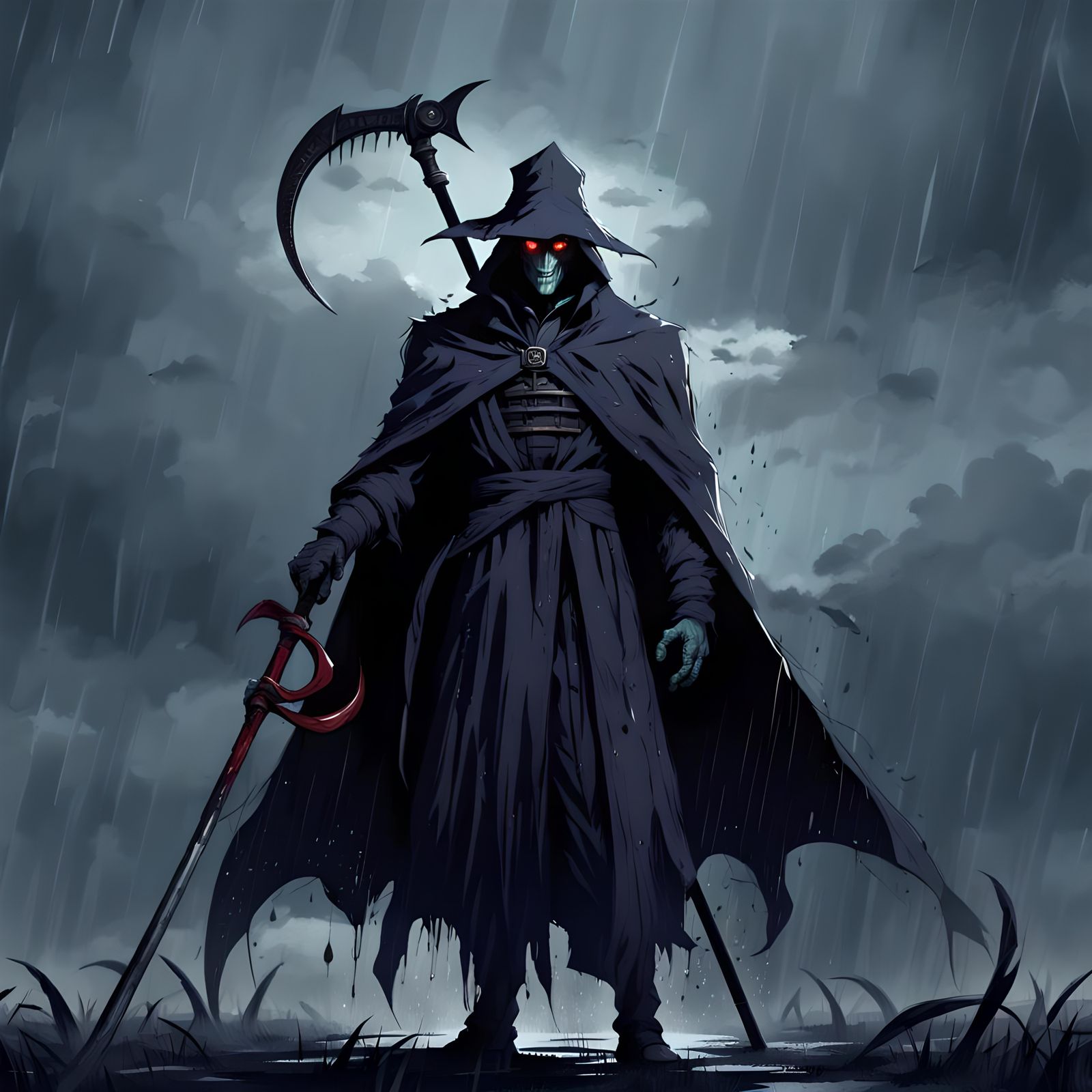 When I Became The Grey: Reaper of Spirit and Sin, Grimsöl. - AI ...