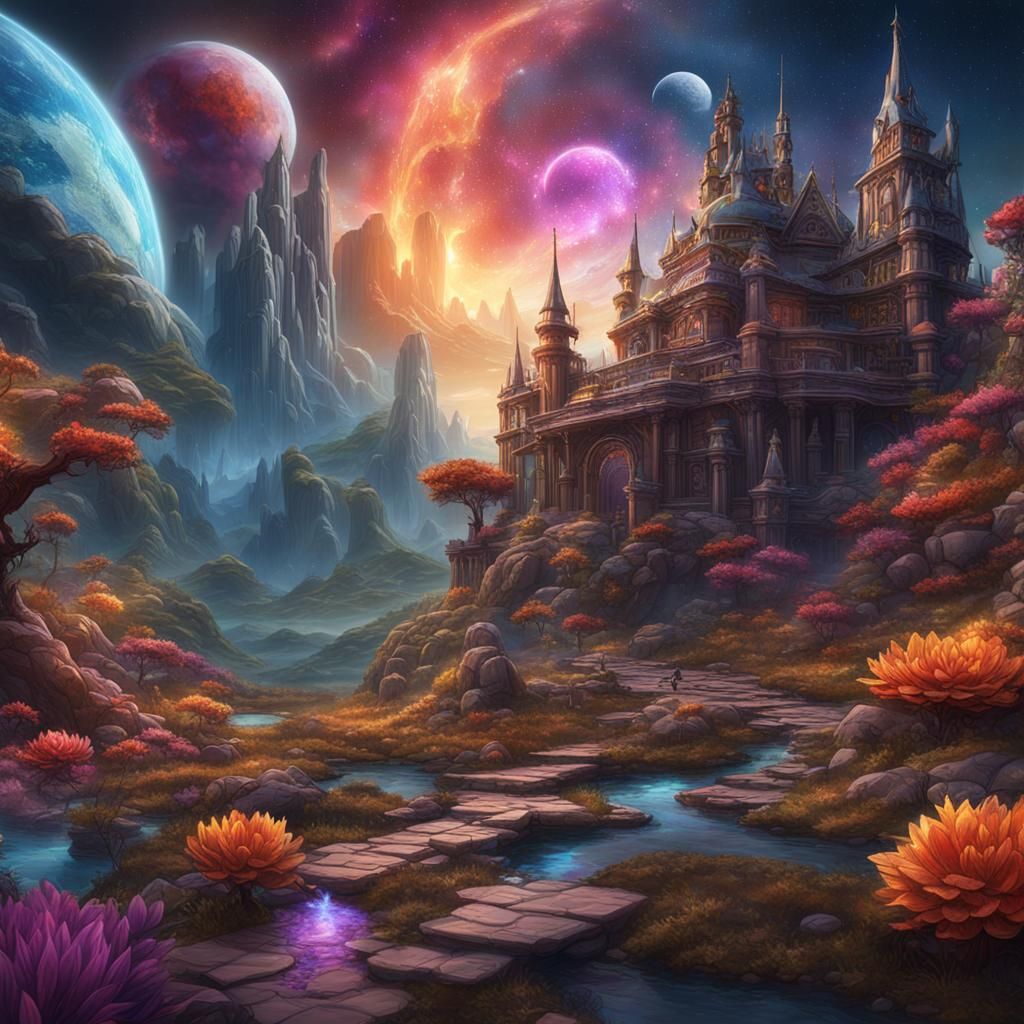 science detailed matte painting, deep color, fantastical, intricate ...