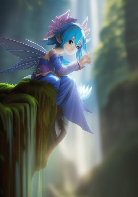 Angel elf - AI Generated Artwork - NightCafe Creator
