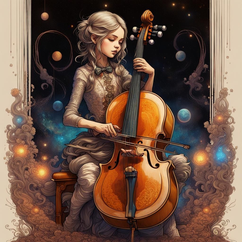 MUSIC MAKER 6 - AI Generated Artwork - NightCafe Creator