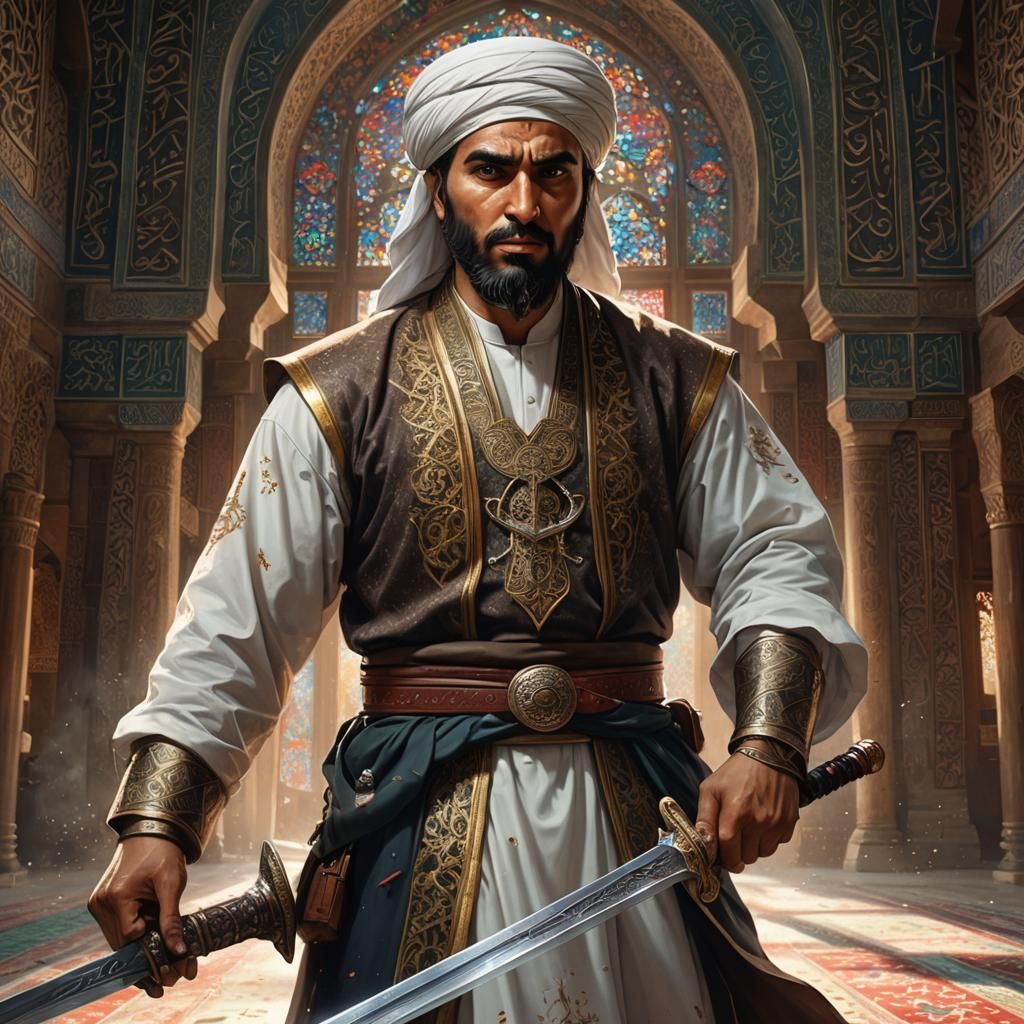Tariq ibn Ziyad Military commander - AI Generated Artwork - NightCafe ...