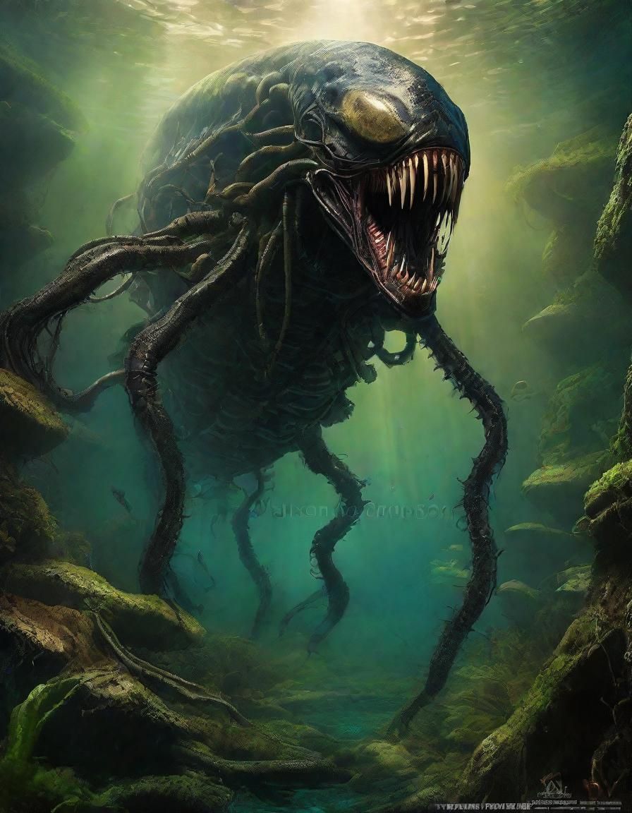 A alien form of life 5 - AI Generated Artwork - NightCafe Creator