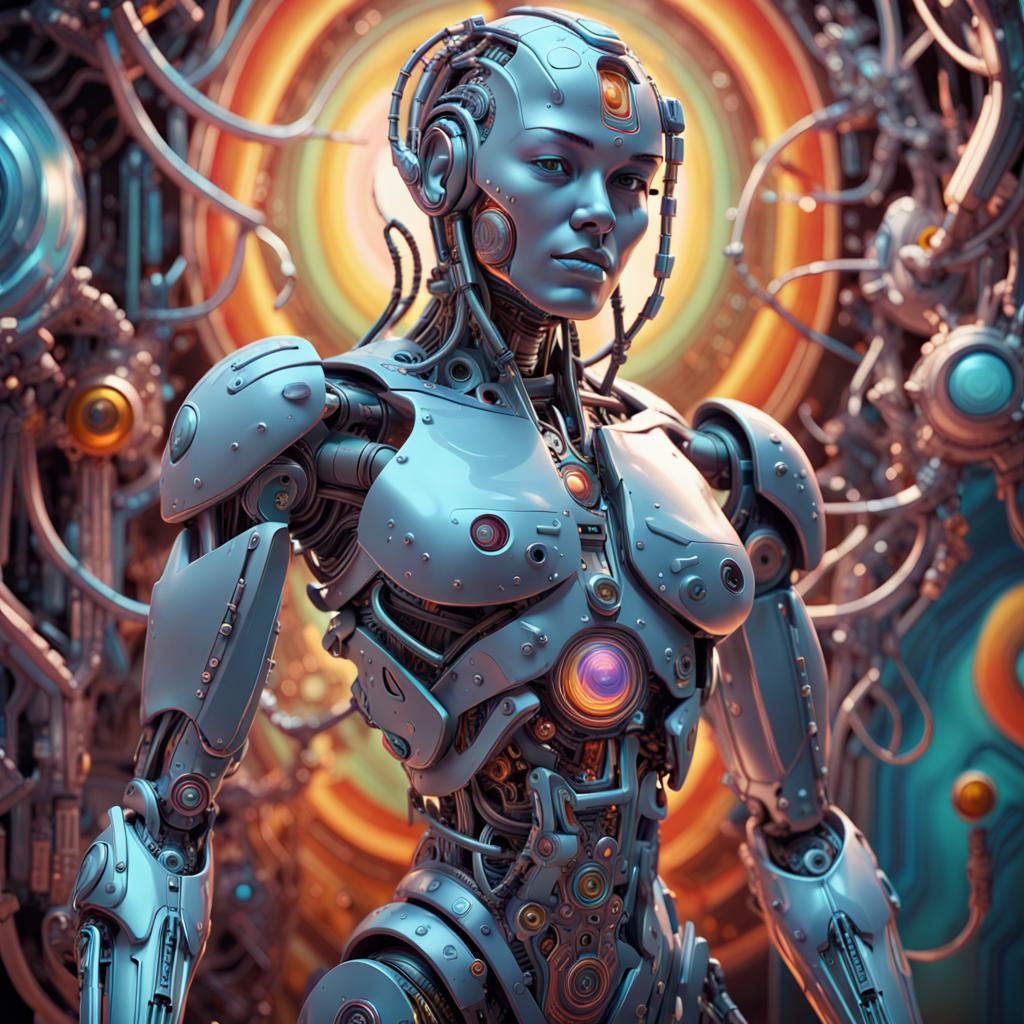 Cyborg - AI Generated Artwork - NightCafe Creator