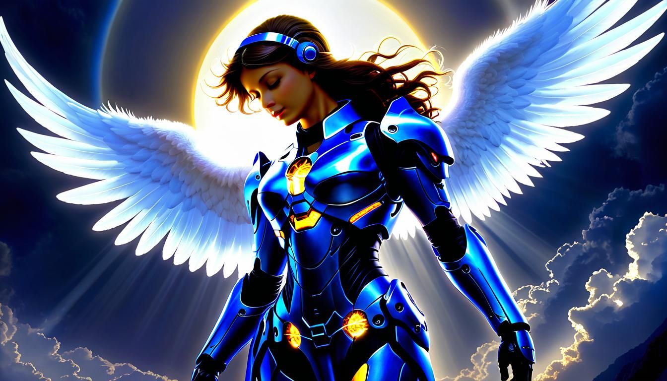 AngelBot - AI Generated Artwork - NightCafe Creator