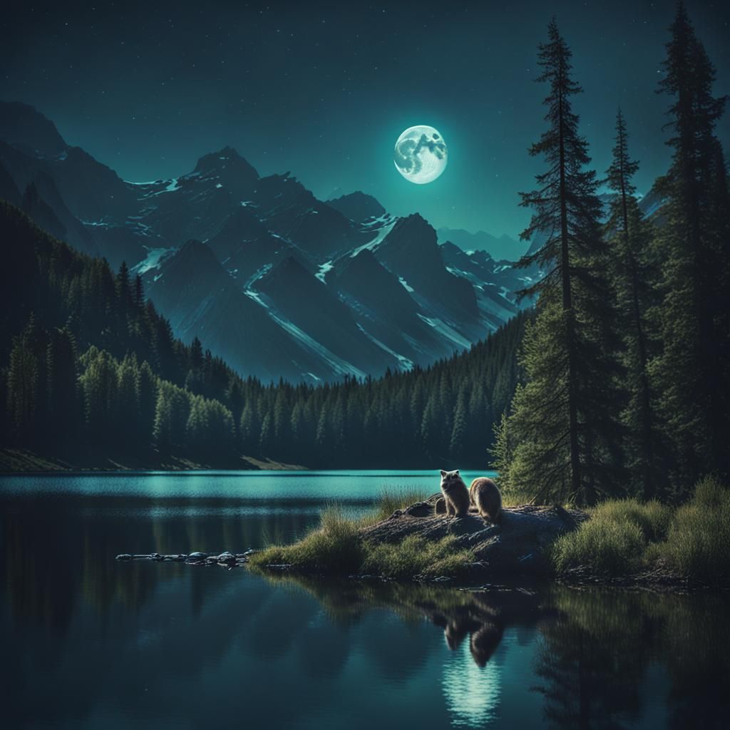 Night Stroll - AI Generated Artwork - NightCafe Creator