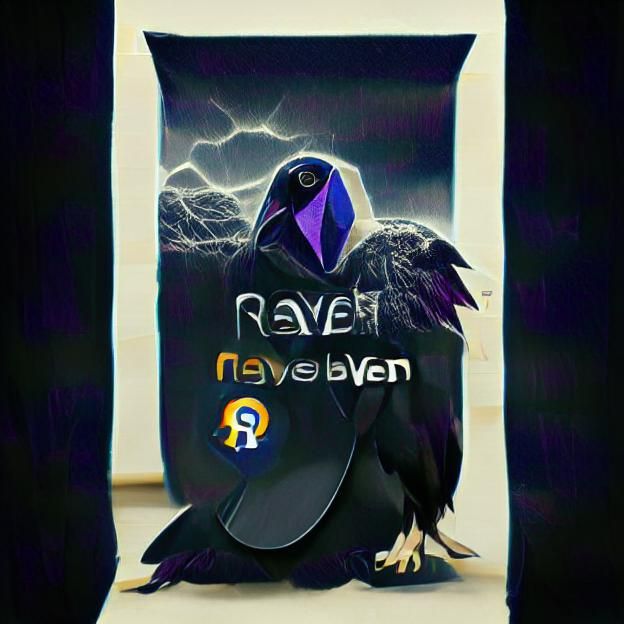 $RAVEN Token Holder Drop #1 - AI Generated Artwork - NightCafe Creator