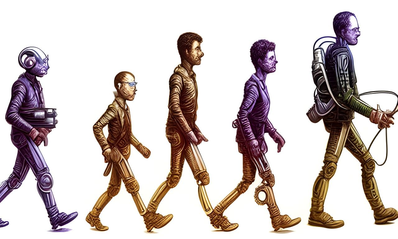 The March of Progress - AI Generated Artwork - NightCafe Creator