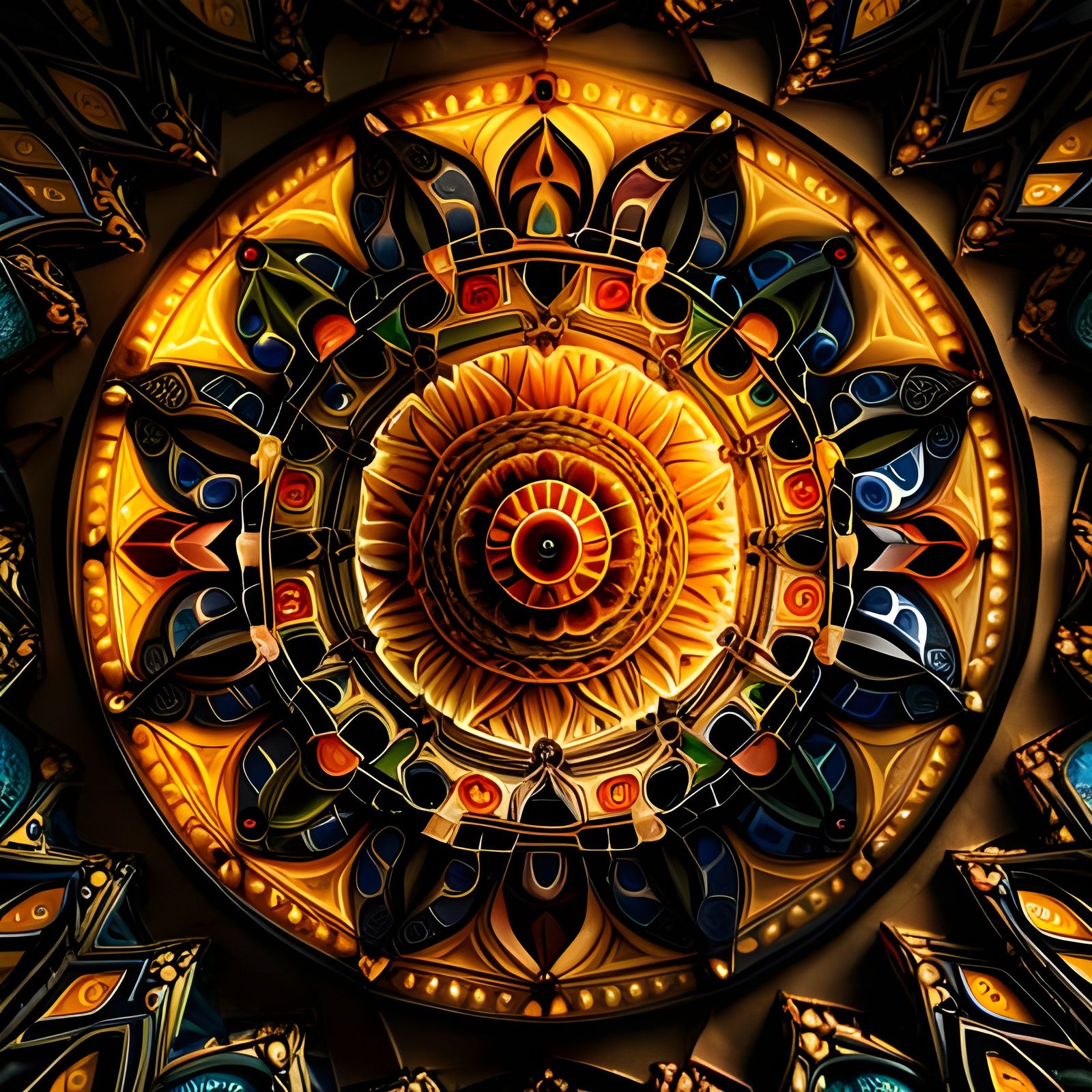 hyper-complex-mandalas-asmahan-a-mosleh-2 tranquil monkey mandala Epic ...