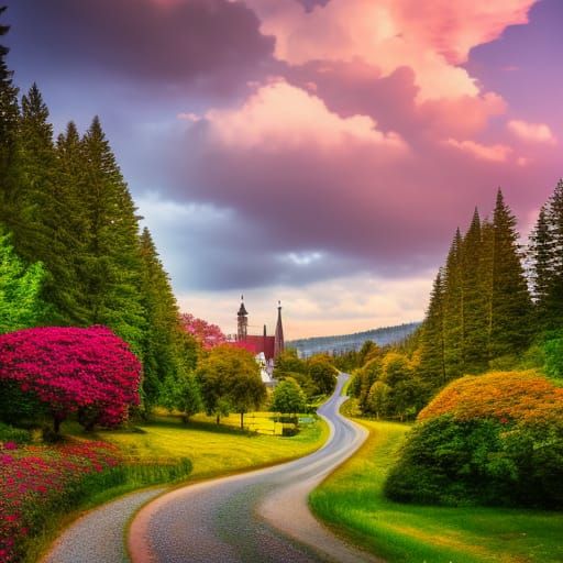 Scenery - AI Generated Artwork - NightCafe Creator