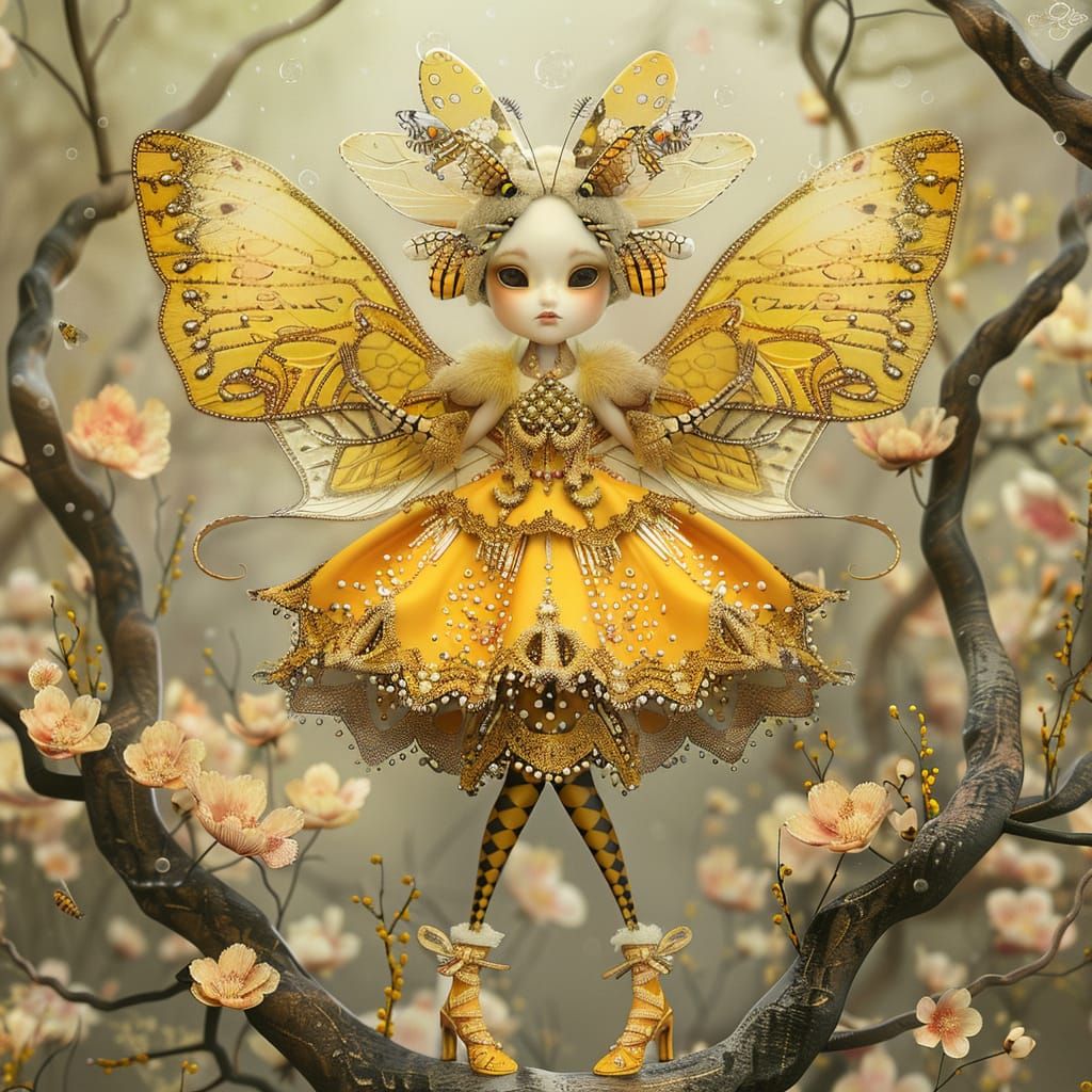 Queen Flutter - AI Generated Artwork - NightCafe Creator