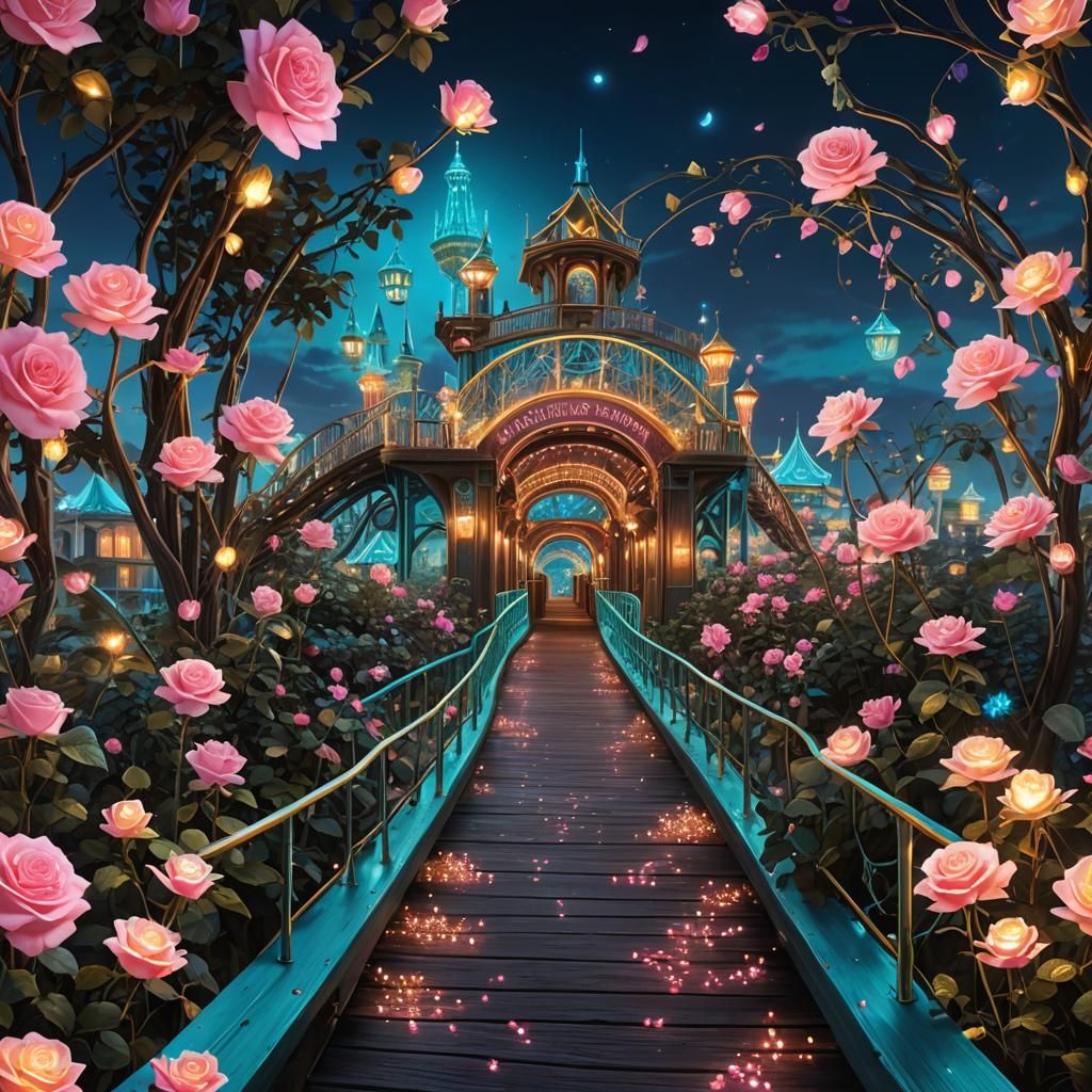 Heaven's Path - AI Generated Artwork - NightCafe Creator