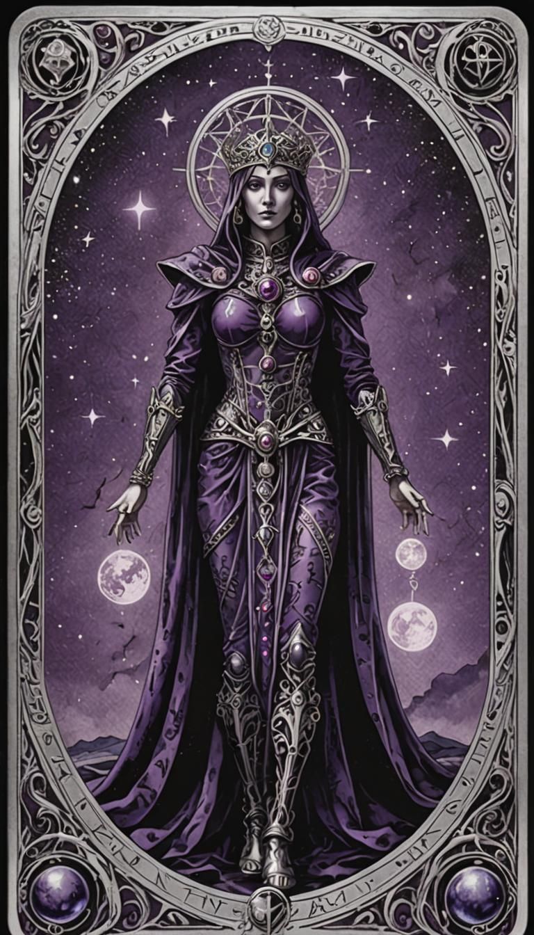 Invented Tarot Card - AI Generated Artwork - NightCafe Creator