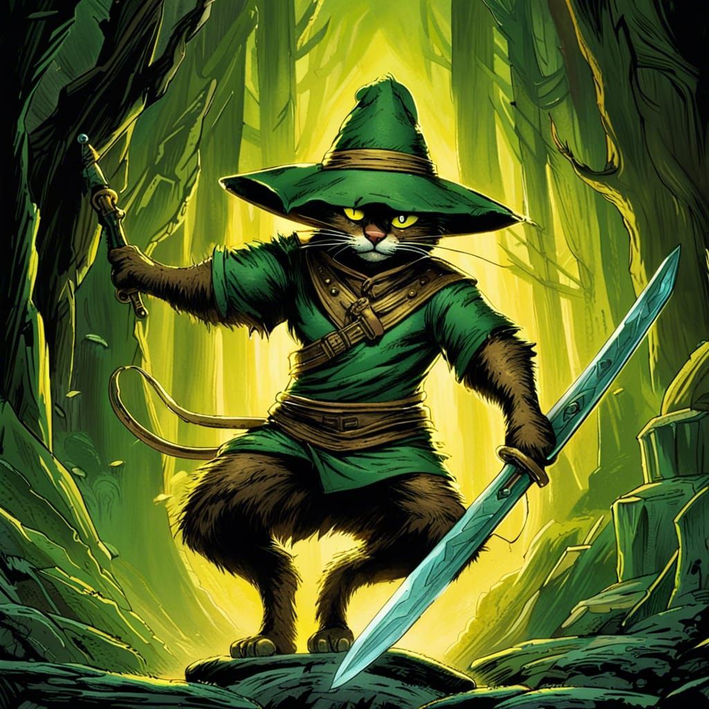 Kobold Slicer Cat - AI Generated Artwork - NightCafe Creator