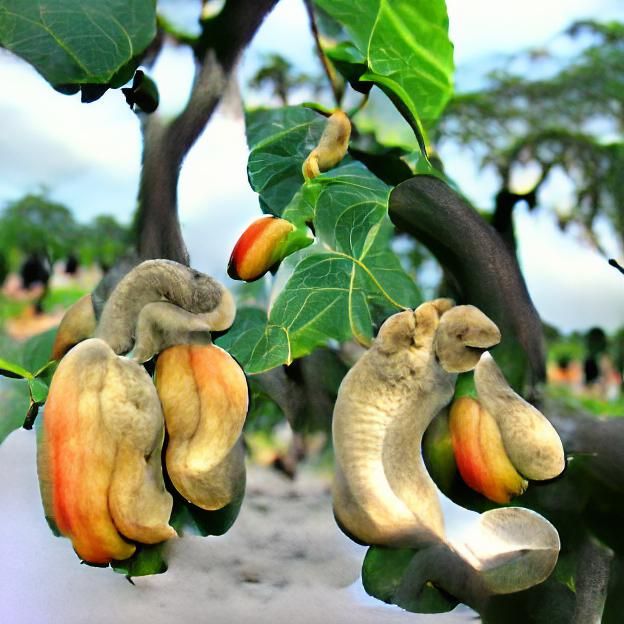 cashew trees in decline - AI Generated Artwork - NightCafe Creator