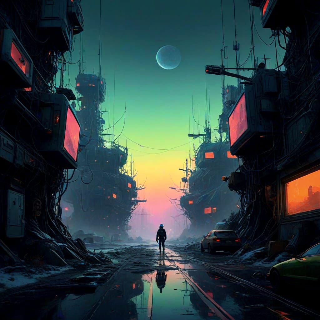 Cosmic Visions of a Parallel Realm - AI Art