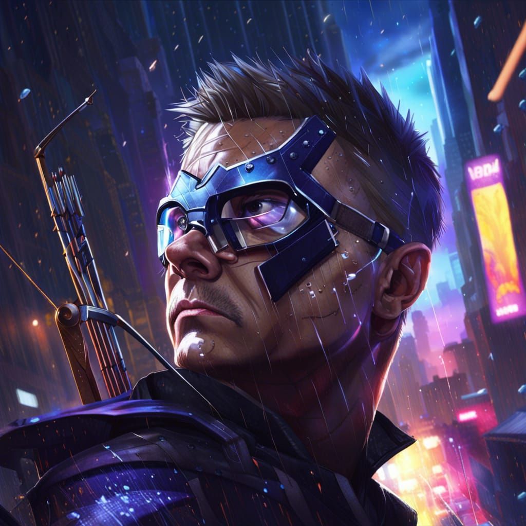 Hawkeye - AI Generated Artwork - NightCafe Creator