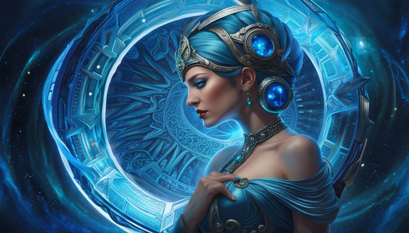 Time Goddess - AI Generated Artwork - NightCafe Creator