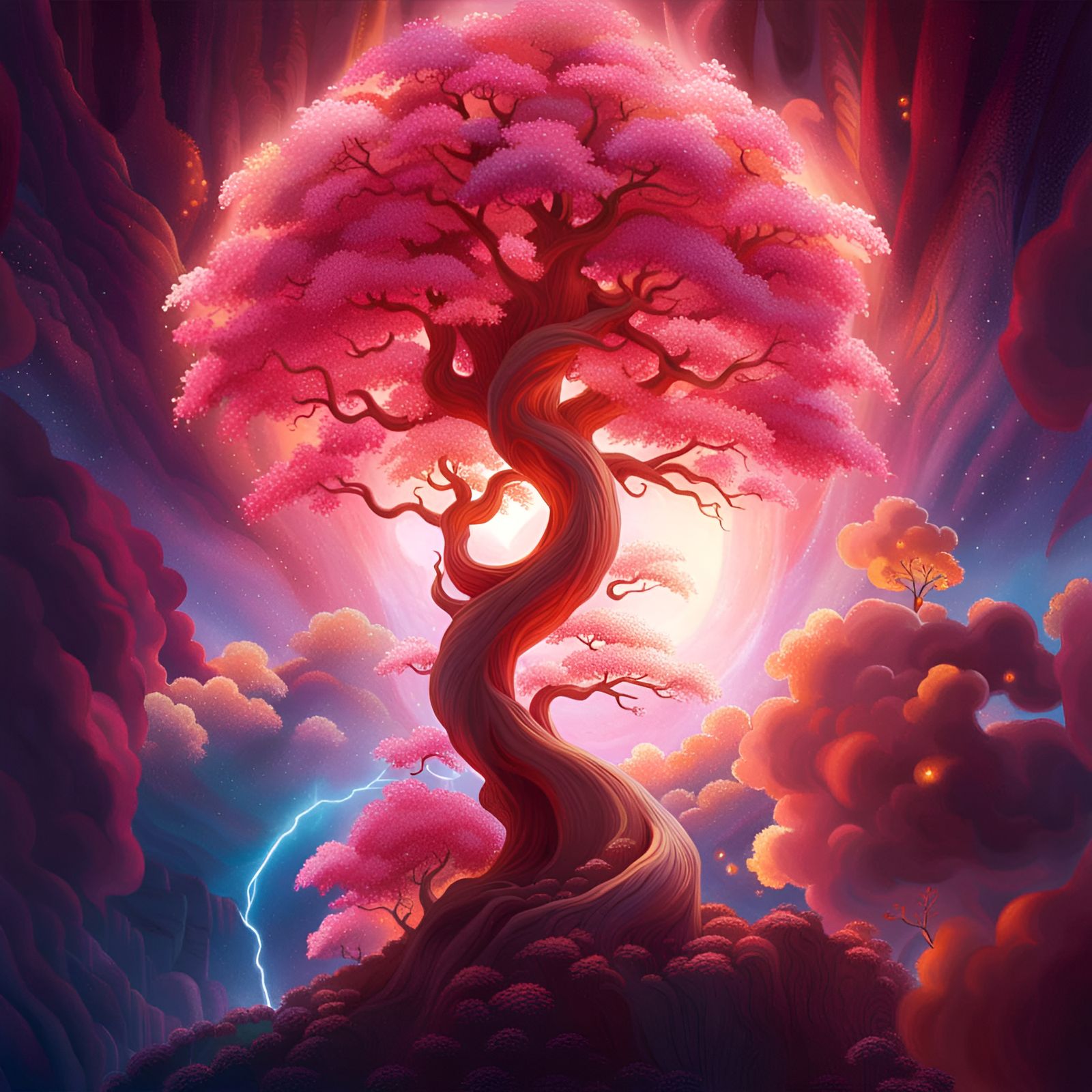 Tree of Wonders - AI Generated Artwork - NightCafe Creator