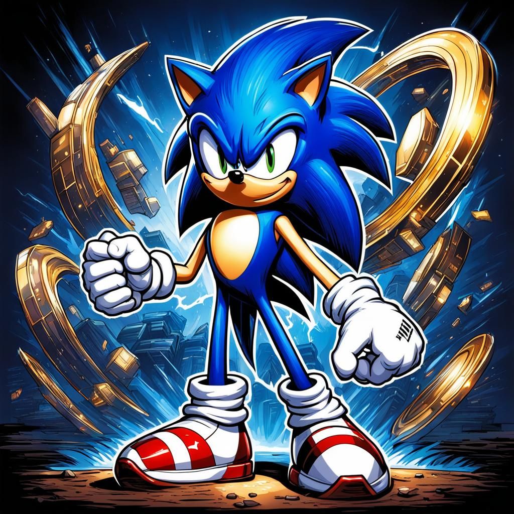 Sonic - AI Generated Artwork - NightCafe Creator