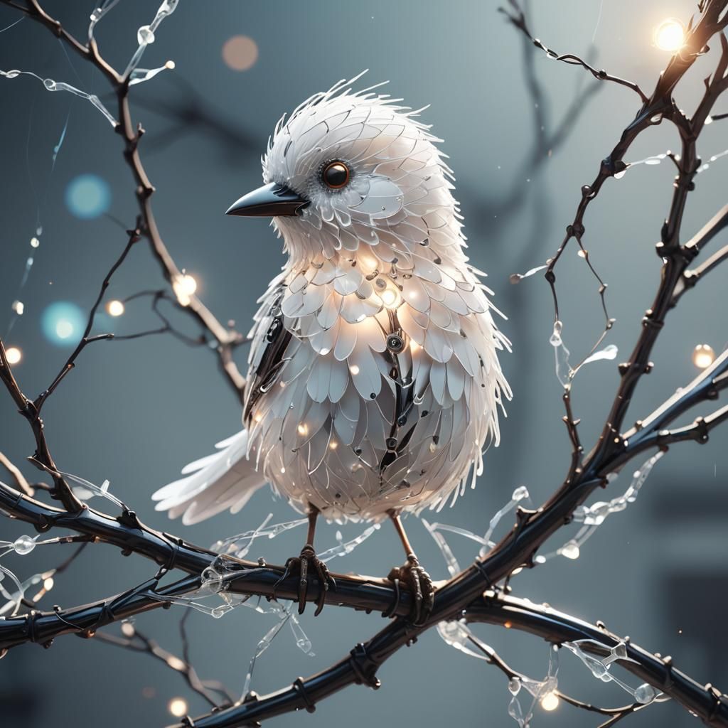 Electric bird - AI Generated Artwork - NightCafe Creator