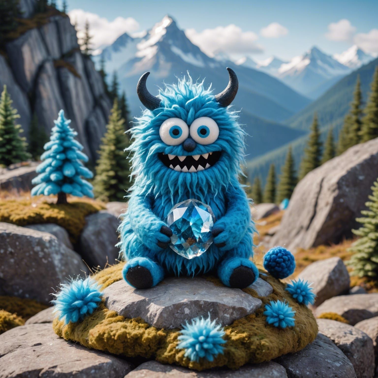 Yeti friend - AI Generated Artwork - NightCafe Creator