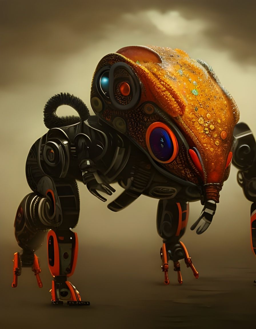 robot bug III - AI Generated Artwork - NightCafe Creator