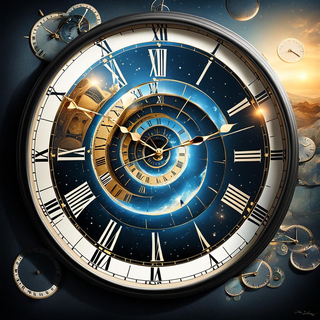 Perception of Time - AI Generated Artwork - NightCafe Creator