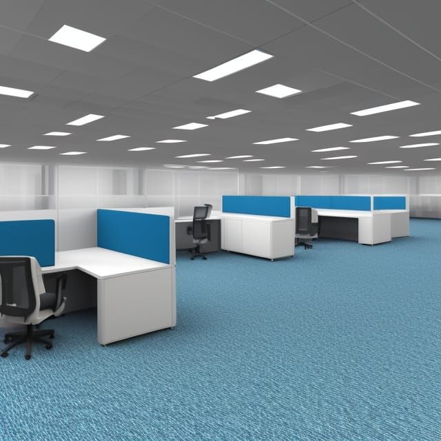 A quiet office space - AI Generated Artwork - NightCafe Creator