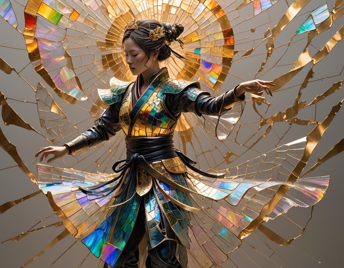 TRANSLUCENT MOSAIC - AI Generated Artwork - NightCafe Creator