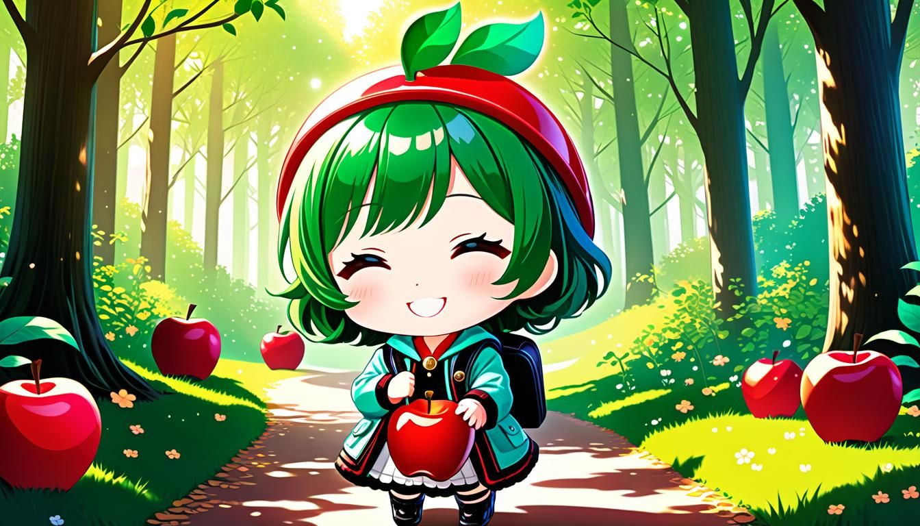 Chibi Fruits & Vegetables - AI Generated Artwork - NightCafe Creator