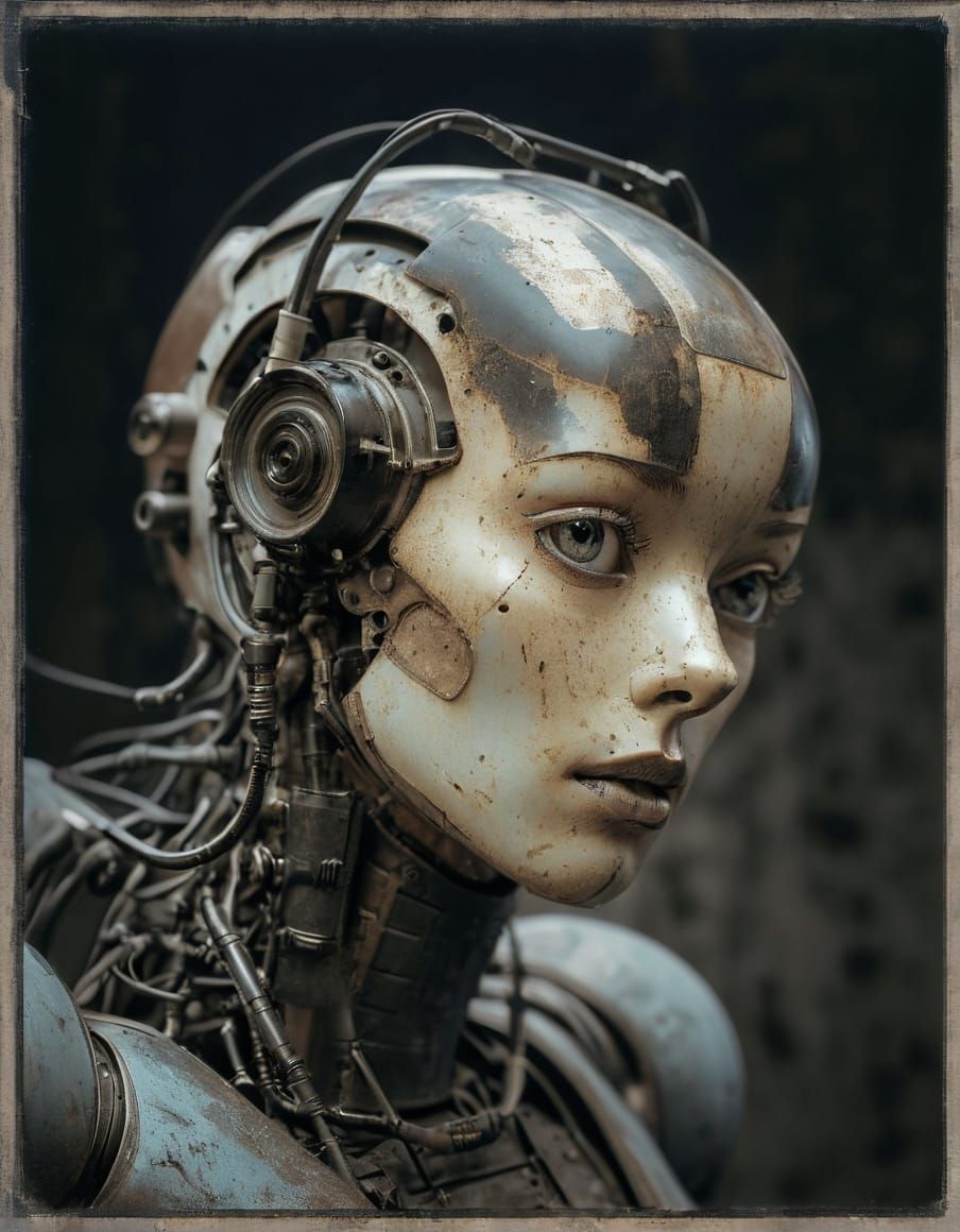 uncanny androids portraits - AI Generated Artwork - NightCafe Creator